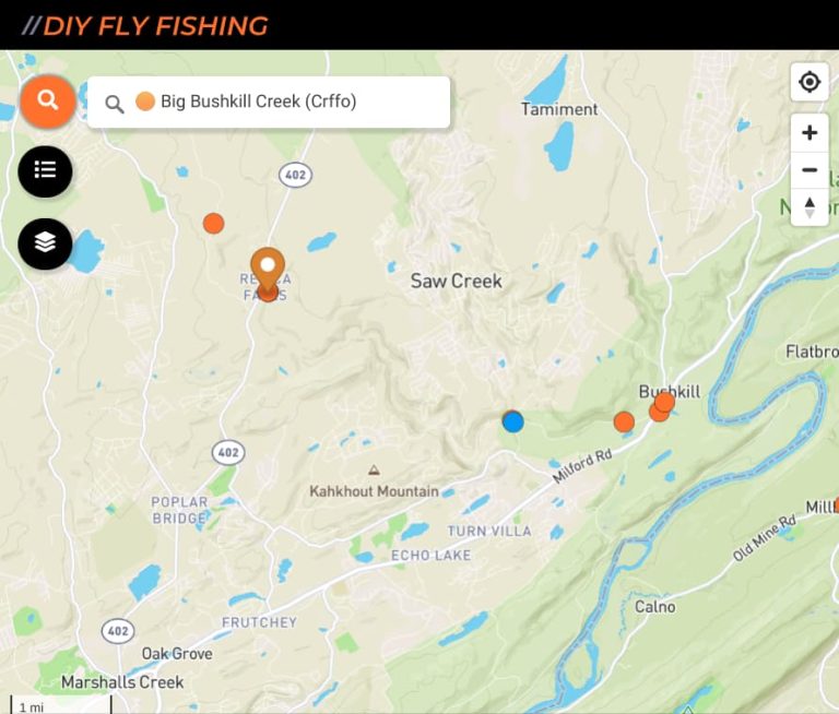 DIY Guide to Fly Fishing Big Bushkill Creek in Northeast Pennsylvania ...