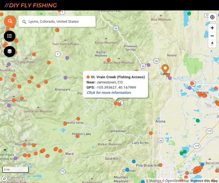 DIY Guide to Fly Fishing St. Vrain Creek in Colorado · DIY Fly Fishing