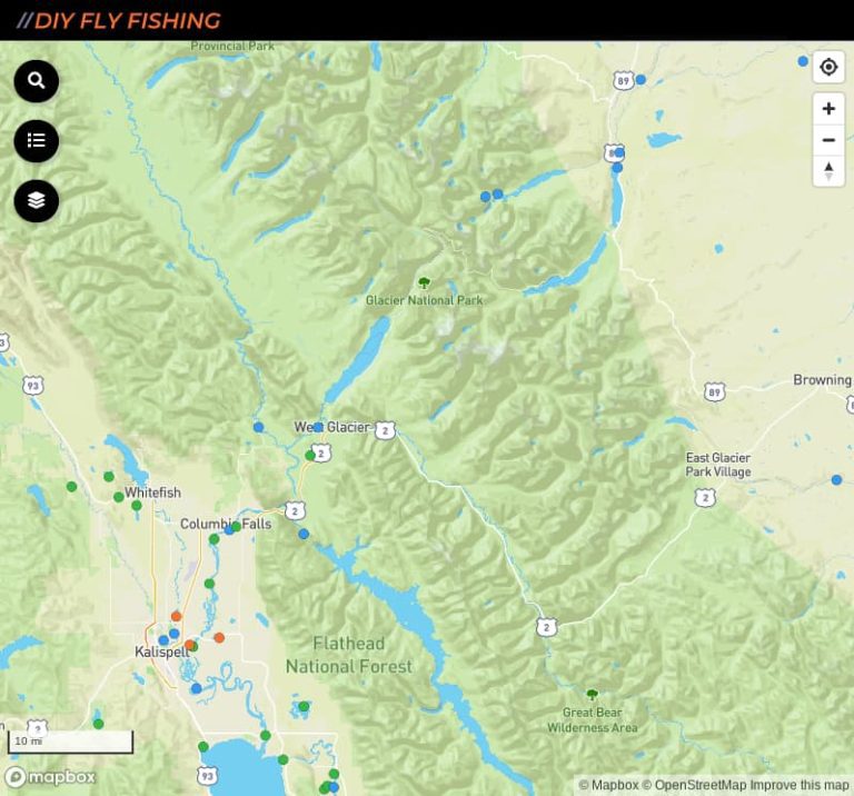 DIY Guide to Fly Fishing in Glacier National Park · DIY Fly Fishing