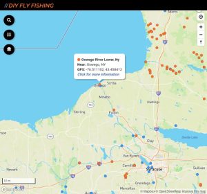 DIY Guide to Fly Fishing Oswego River in New York · DIY Fly Fishing
