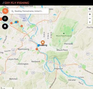 How to Use the DIY Fly Fishing Map · DIY Fly Fishing