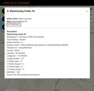 How to Use the DIY Fly Fishing Map · DIY Fly Fishing