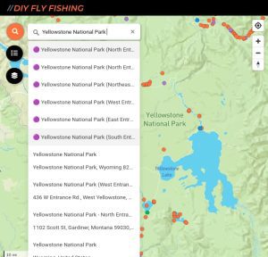 How to Use the DIY Fly Fishing Map · DIY Fly Fishing