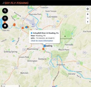 How to Use the DIY Fly Fishing Map · DIY Fly Fishing