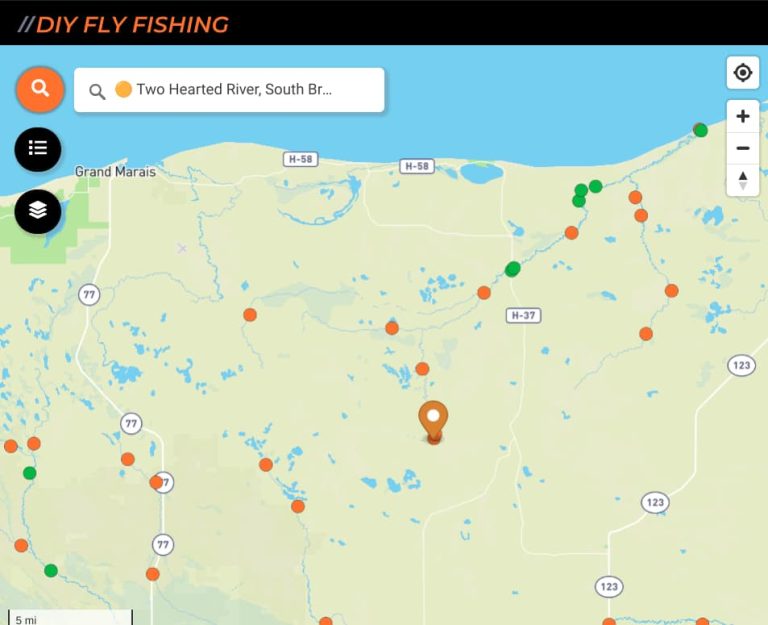 DIY Guide to Fly Fishing the Two Hearted River in Michigan · DIY Fly ...