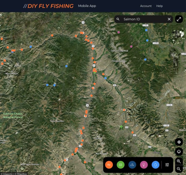 Upper Salmon River Idaho Fly Fishing: Map & Guide | DIY Fly Fishing